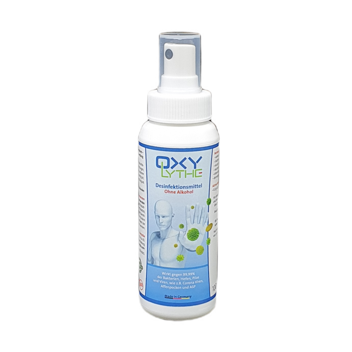 OXYLYTHE Ökologisches Breitband Desinfektionsmittel 100ml mit Feinzer